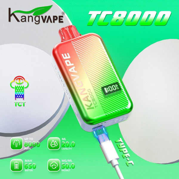 KangVape TC8000 Review & Full Flavor List – TenDollarVapes